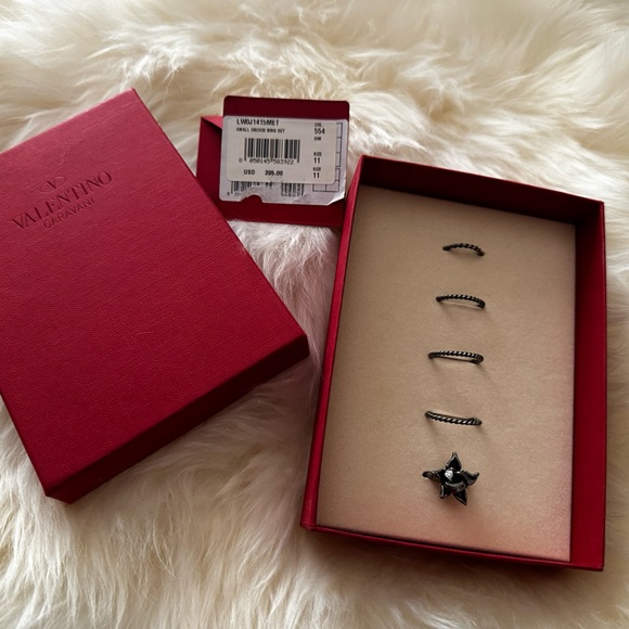Valentino Garavani | Jewelry | Valentino Orchid Ring Set | Poshmark
